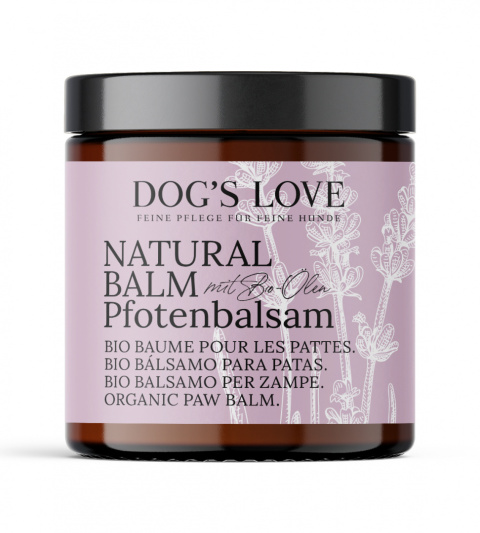 DOG'S LOVE Natural Balm - ekologiczny balsam do łap dla psa (50 ml ...